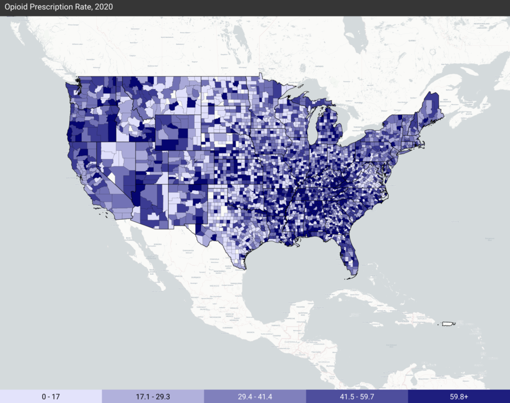 HepVu Adds 2020 County-Level Opioid Maps and Data - HepVu